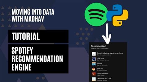 Madhav Thaker On Linkedin Building A Spotify Recommendation Engine With Python Tutorial 10