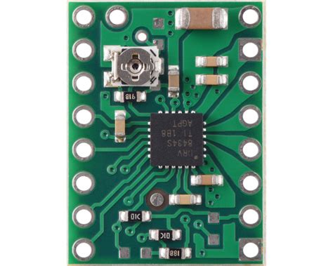 Drv8434s Spi Stepper Motor Driver Carrier Potentiometer For Max Current Limit Header Pins