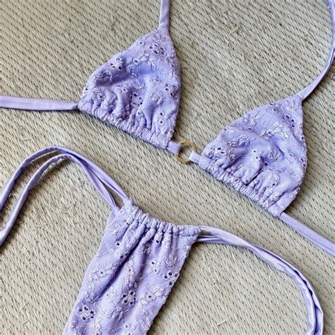 String Swim Suits For Women Etsy