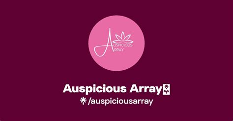 Auspicious ArrayⒸ Linktree