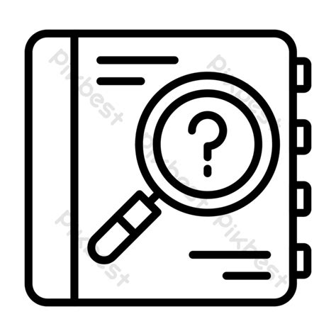 mysterious line mystery icon vector png images ai free download pikbest