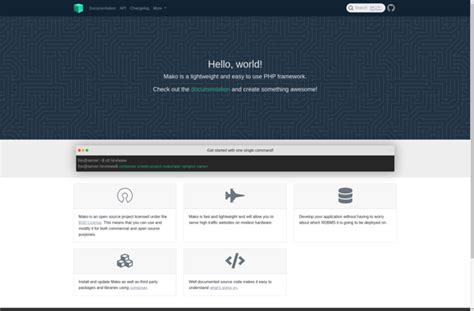 Mako Framework Fast Lightweight Python Web Templating Suggests