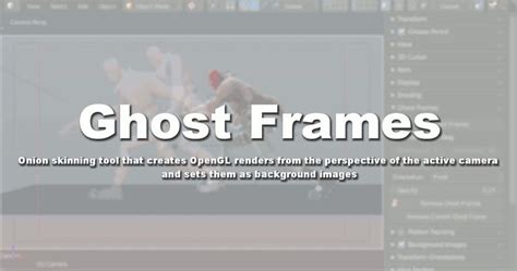 Blender Addon List Addon Ghost Frames Blender Blender Addons Frame