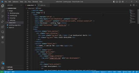 Sandhyarani Barik On Linkedin Webdevelopment Landingpage Codeclause