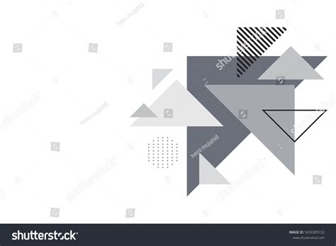 Abstract Triangle Background Template Poster Backdrop Stock Vector Royalty Free 1653305722