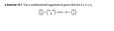 Combinatorics Counting Counting Subsets Binomial Theorem
