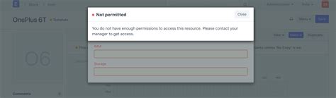 Cannot Create Variants Not Enough Permissions To Access Resource