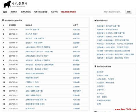 Springboot打造电影网站视频教程 Java1234课堂