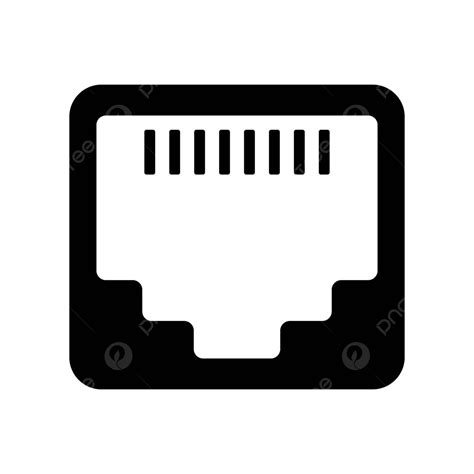 通信端口以太網端口圖標和 Lan 網絡端口的庫存插圖 向量 网 交通 應用向量圖案素材免費下載，png，eps和ai素材下載 Pngtree