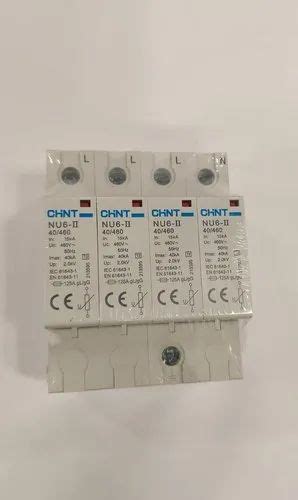Chint No Of Poles 3p N Spd Surge Protection Device At ₹ 2400 In New Delhi