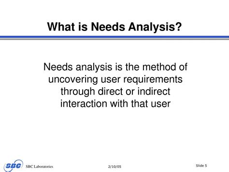 PPT Needs Analysis Design Through Discovery PowerPoint Presentation