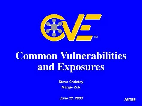 Ppt Common Vulnerabilities And Exposures Powerpoint Presentation Free Download Id 1124409