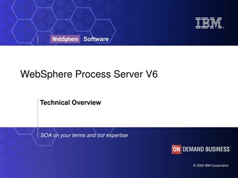 ppt enhancing business flexibility with websphere process server v6