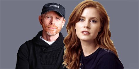 Amy Adams And Ron Howard Teaming Up For Hillbilly Elegy