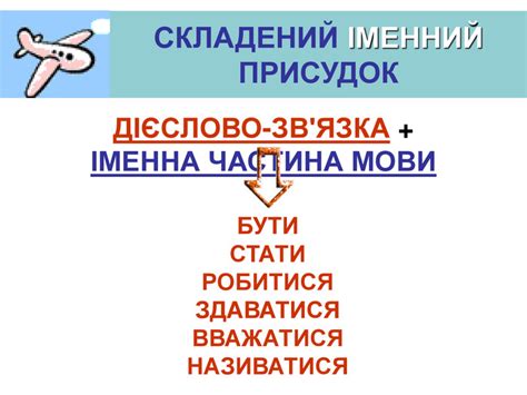 Простий і складений присудок Презентація