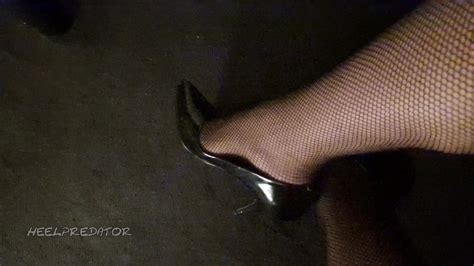 Fishnet Stockings And Patent Heels Xhamster