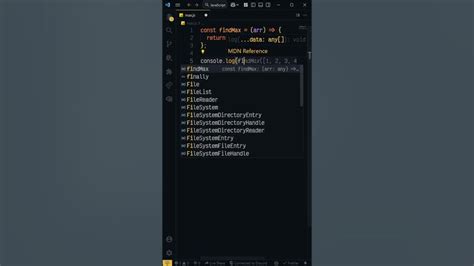 Find Max Of An Array In Javascript Coding Programming Javascript