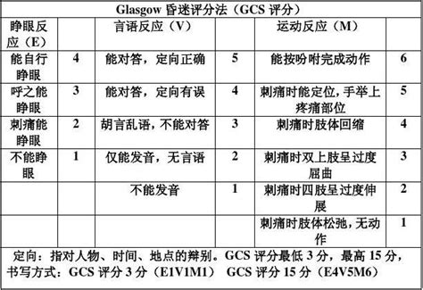 Gcs评分word文档在线阅读与下载文档网 Gcs评分word文档在线阅读与下载文档网