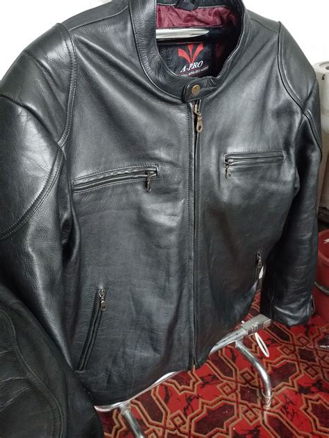 Кожаная куртка байкера-professional motor-bike Garment,A-Pro: 5 000 грн ...
