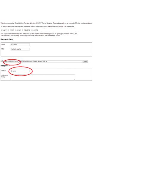 Restful Web Services Internal Server Error 500 Questions Proiv