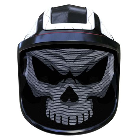 Ochranný štít PROTOS INTEGRAL VISOR F39 SKULL SKYMAN CZ