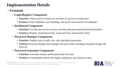 Building A Secure Password Management System Implementing Robust
