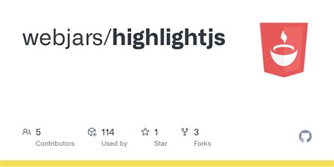 Github Webjarshighlightjs