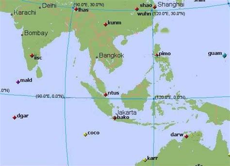 4 The Distribution Of The Igs Stations Download Scientific Diagram