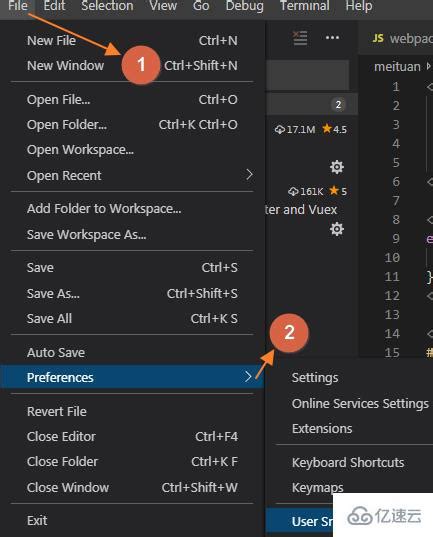 vscode如何设置vue模板代码 软件技术 亿速云 vscode如何设置vue模板代码 软件技术 亿速云