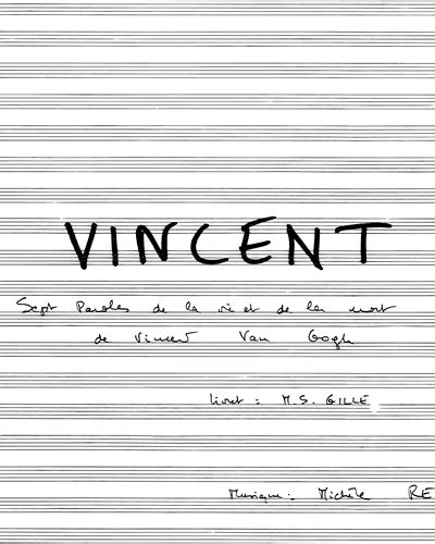 Vincent Sheet Music By Michèle Reverdy Nkoda Free 7 Days Trial