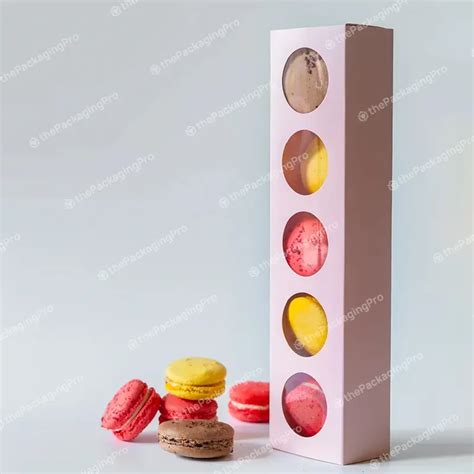 Custom Design Eco Friendly Macaron Packaging Box Small Macaron Boxes