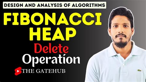Fibonacci Heap Deletion Operation Deleting A Node From Fibonacci