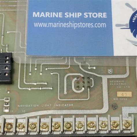 Uzushio Electric 1056 Navigation Light Indicator Panel Marine Ship Store