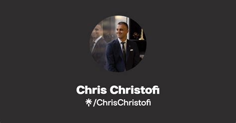 Chris Christofi Listen On Spotify Linktree
