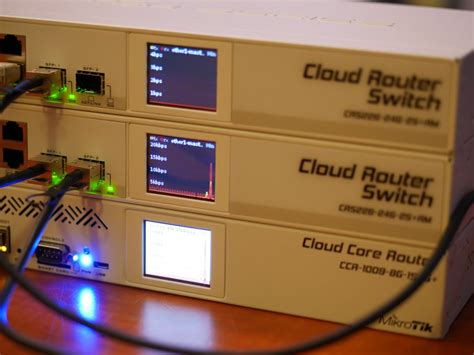 Home Networking Mikrotik 10 Gbps Backbone Intermittent Technology