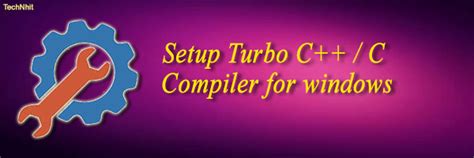 setup turbo c c compiler for windows tech blog