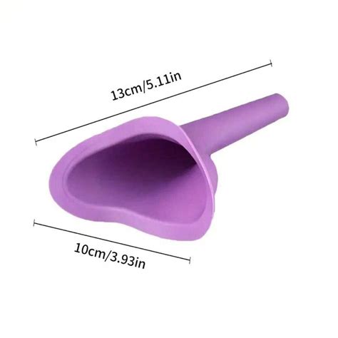 1 Set Urine Bottle And Urinal 2 In 1 Womens Standing Portable Urinal