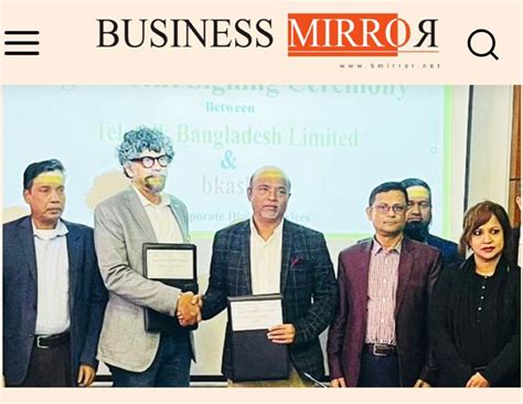 Md Saifur Rahman Khan On Linkedin Bkash Signed Mou With Teletalk