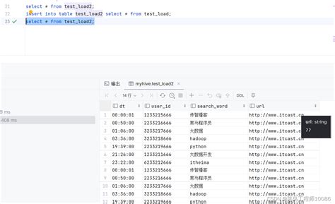 hive基础操作语法（数据库操作、数据表操作、数据加载和导出） hive 操作语法 csdn博客