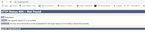 Java Tomcat Is Running In Eclipe But Cant Access Localhost8080 Or Cant Run My