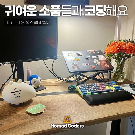 귀여운 소품님들과 함께 코딩한다 Ts 풀스택 개발자의 노마드 코더 Nomad Coders