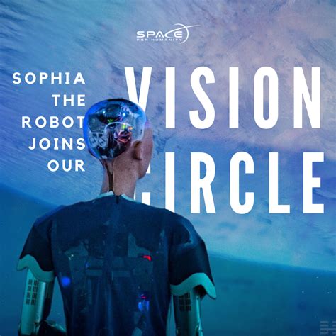 Sophia The Robot Joins Our Vision Circle — Space For Humanity