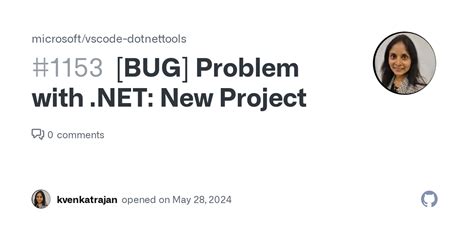 [bug] problem with new project · issue 1153 · microsoft vscode