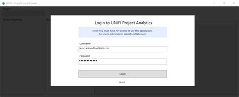 GitHub Unifilabs UNIFI ProjectAnalytics API Sample
