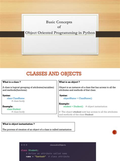 Basic Concepts Of Oops In Python 1680536397 Pdf