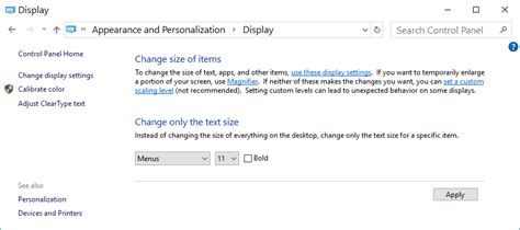 Windows System Font Size Change Super User