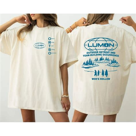 Lumon Macrodata Refinement Severance Shirt Featuring Dieter Eagan National Forest Woes Hollow