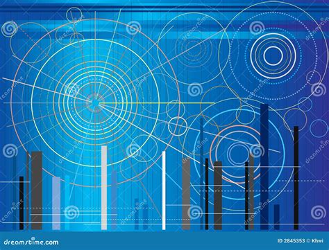 Futuristic Sci Fi Circular Hud Element Vector Illustration 118234508