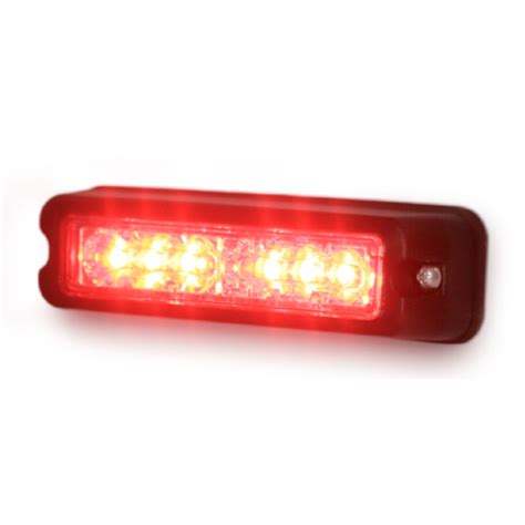 Code 3 Mr6 Multicolor Led Hood Or Flush Mount Hardware Included Red