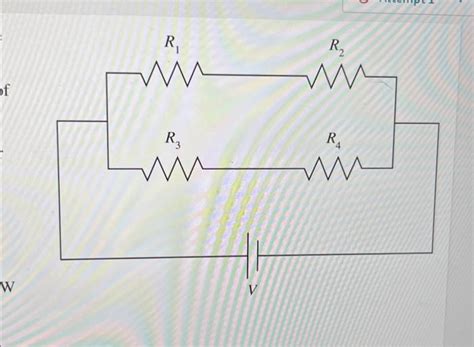 Solved A circuit contains four resistors Resistor R₁ has a Chegg com